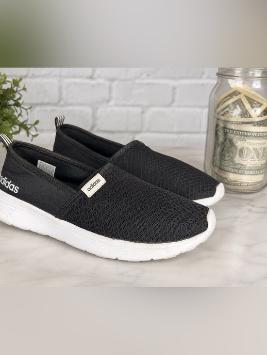 adidas | Shoes | Adidas Lite Racer Adapt Slip On Sneakers Black White ...
